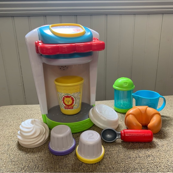 Mattel | Toys | Mattel Toy Piece Child Coffee Maker | Poshmark